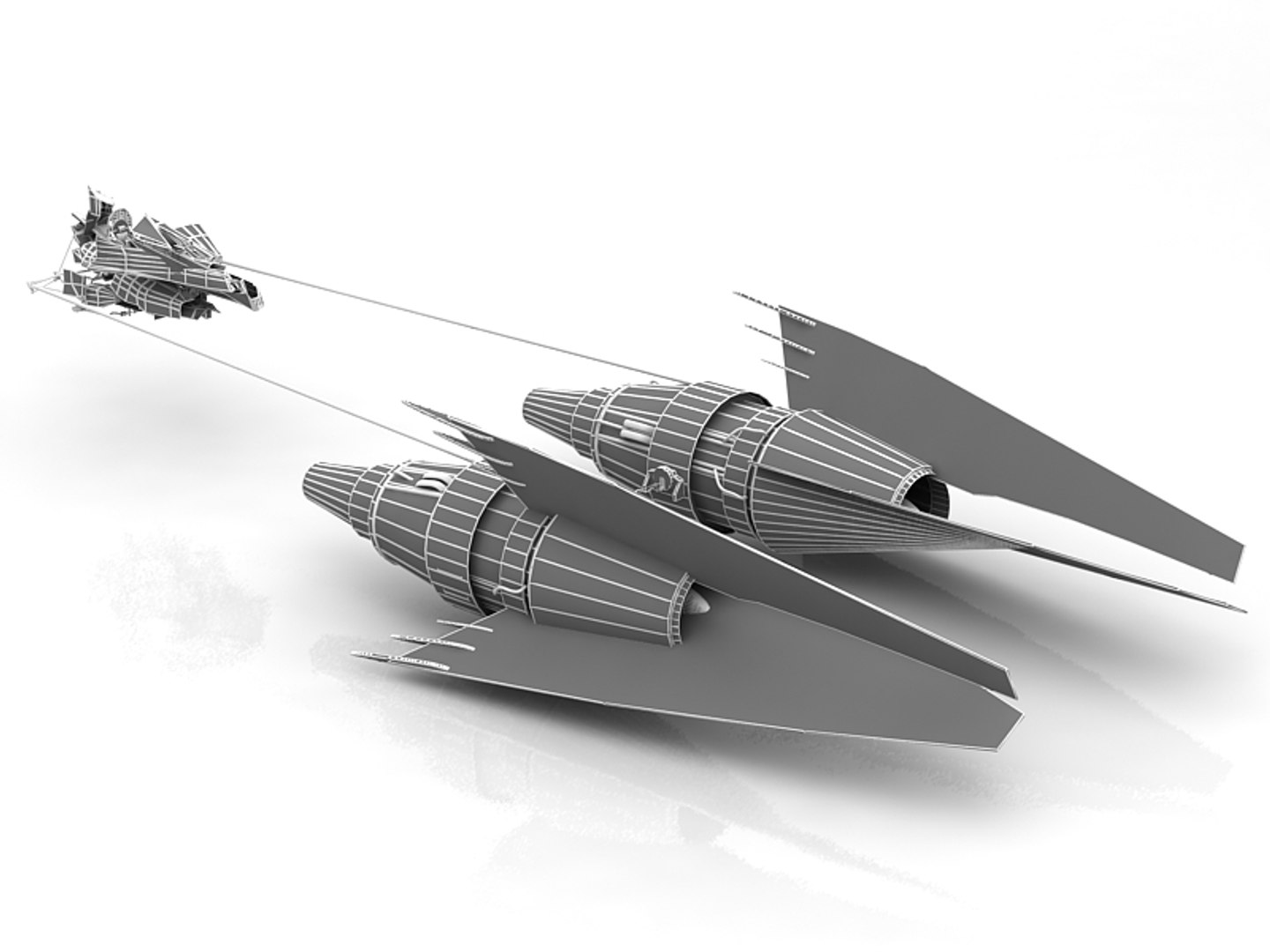 3D ebe racer anakin pod - TurboSquid 1626426