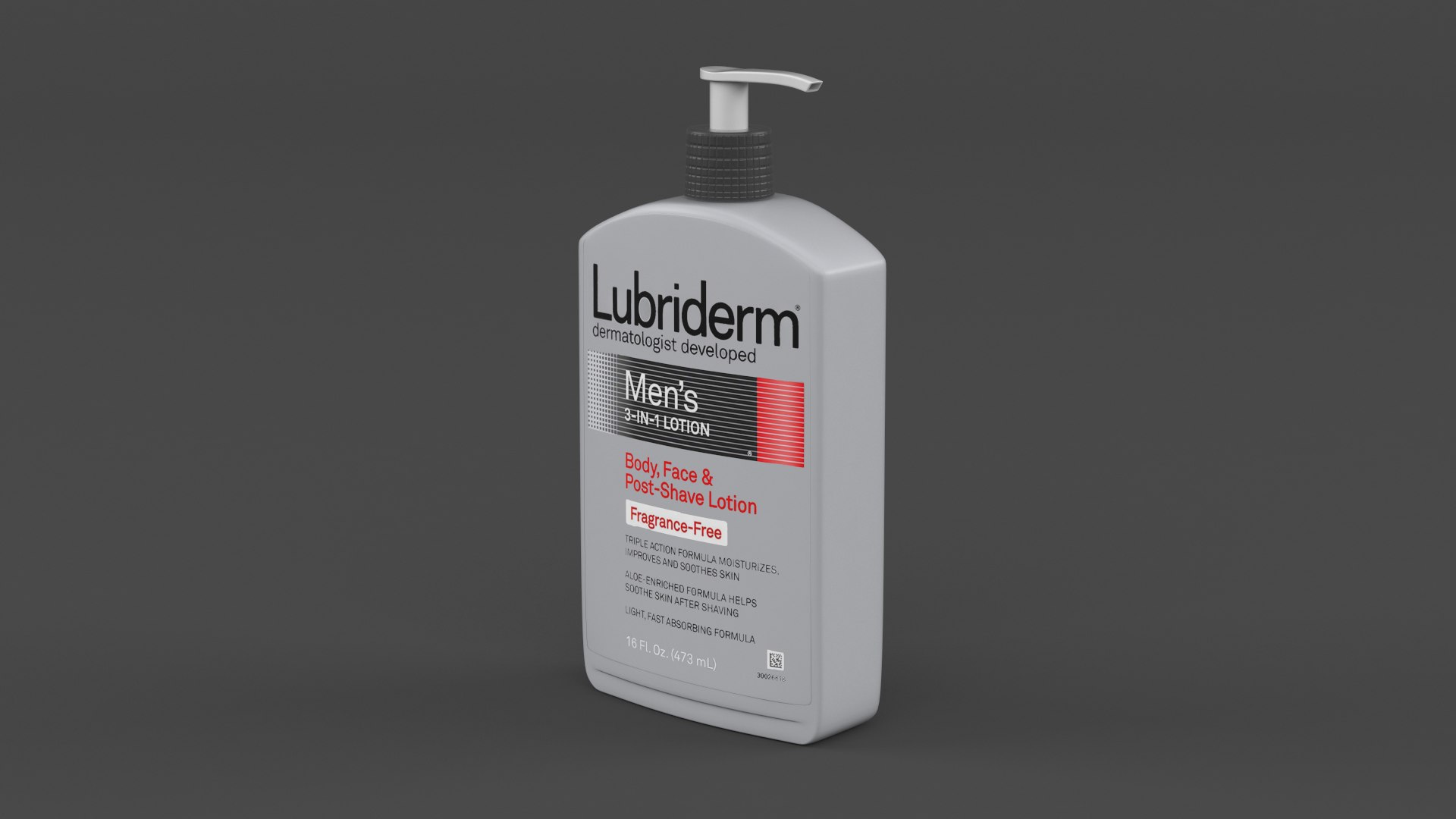 3D Lubriderm Lotion - TurboSquid 2200418