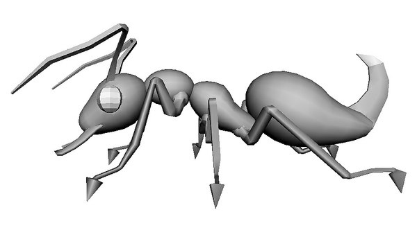 Cartoon Ant 3D Models for Download | TurboSquid