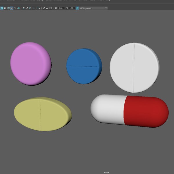 Pill medicine drug 3D model - TurboSquid 1696605