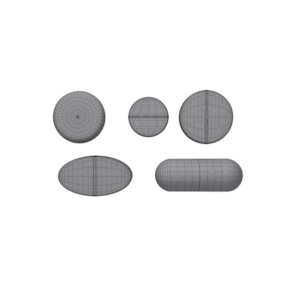 Pill Medicine Drug 3d Model Turbosquid 1696605