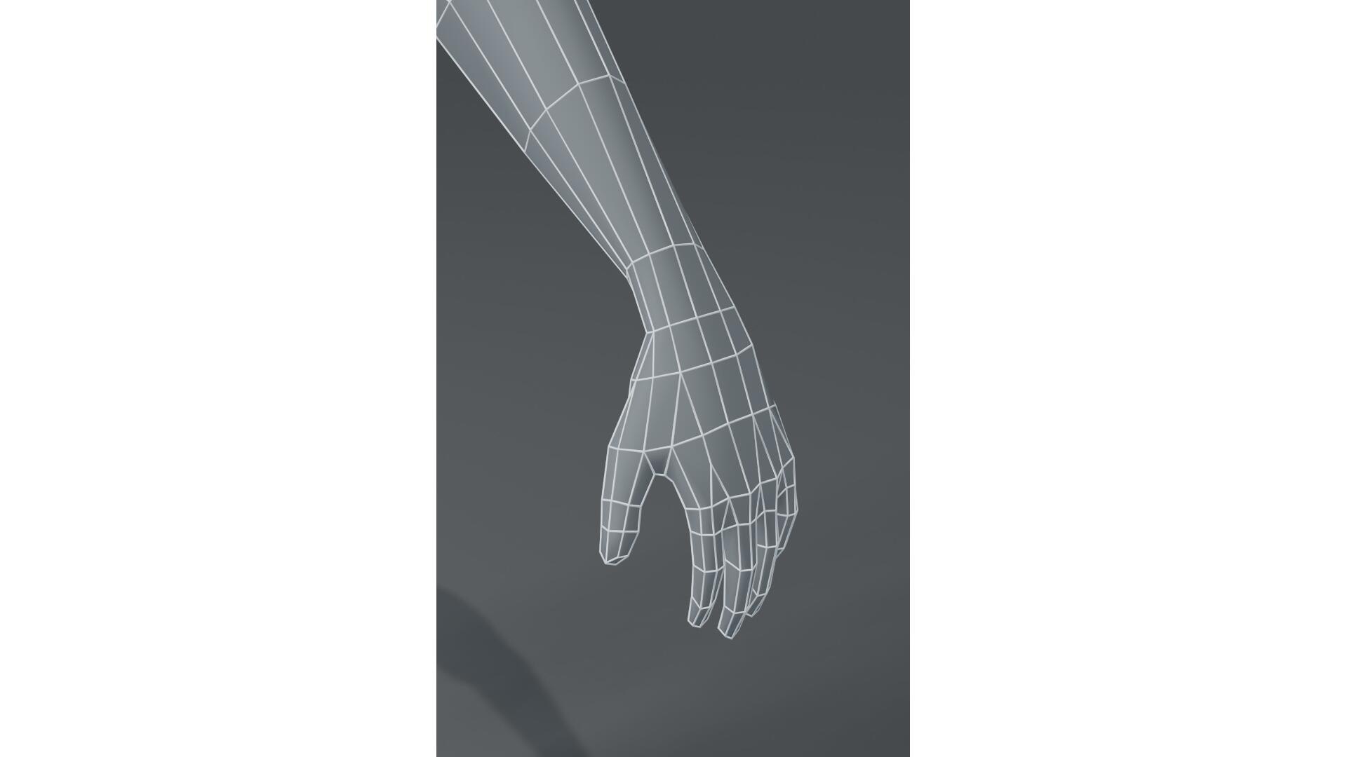 3D Human Body Base Mesh - TurboSquid 1651999