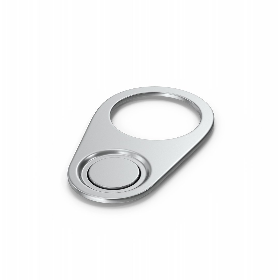 Steel Pull Tab Ring Model - TurboSquid 2243877