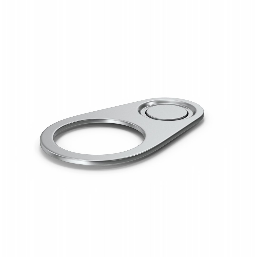 Steel Pull Tab Ring Model - TurboSquid 2243877