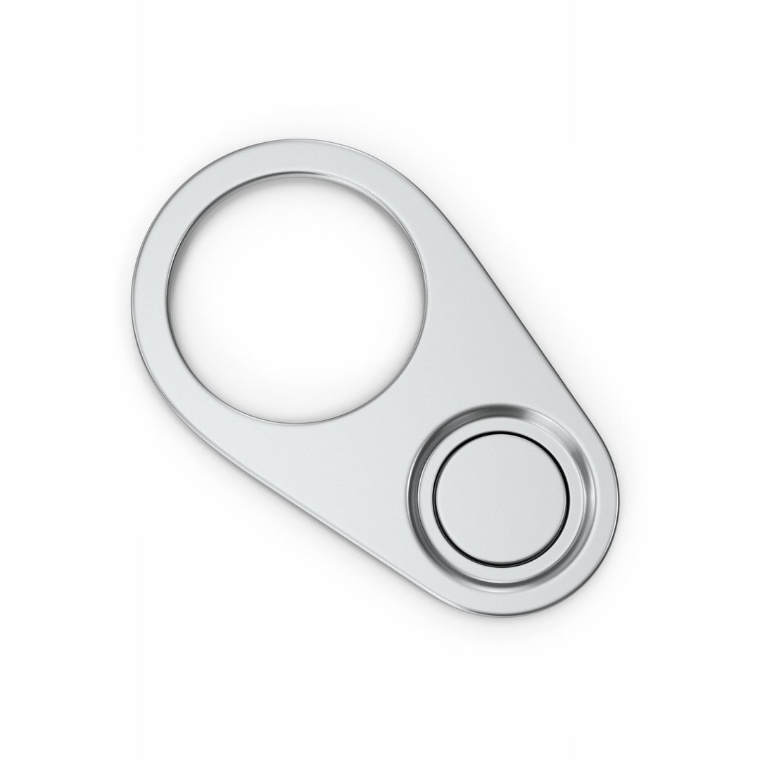 Steel Pull Tab Ring Model - TurboSquid 2243877