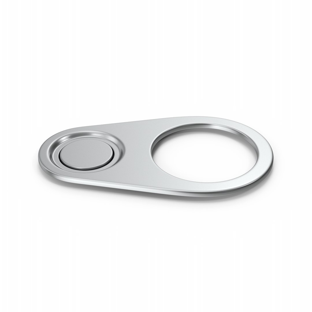 Steel Pull Tab Ring Model - TurboSquid 2243877