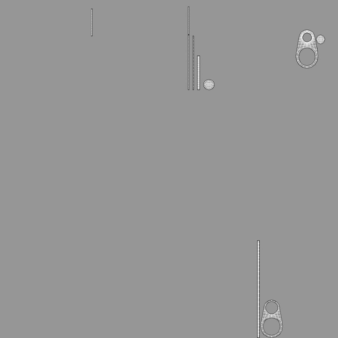 Steel Pull Tab Ring Model - TurboSquid 2243877
