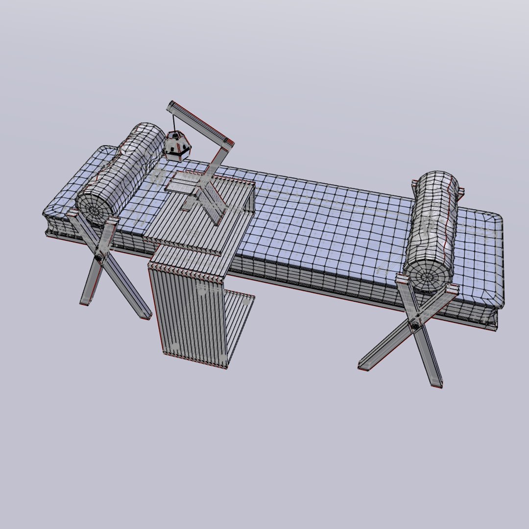 night nightstand 3d model