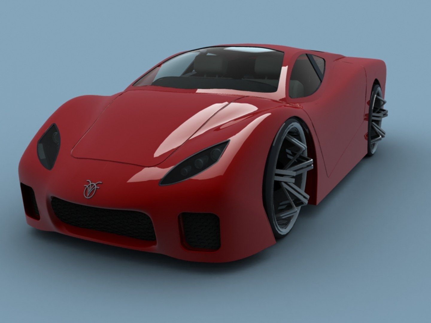 3d Model Concept Car