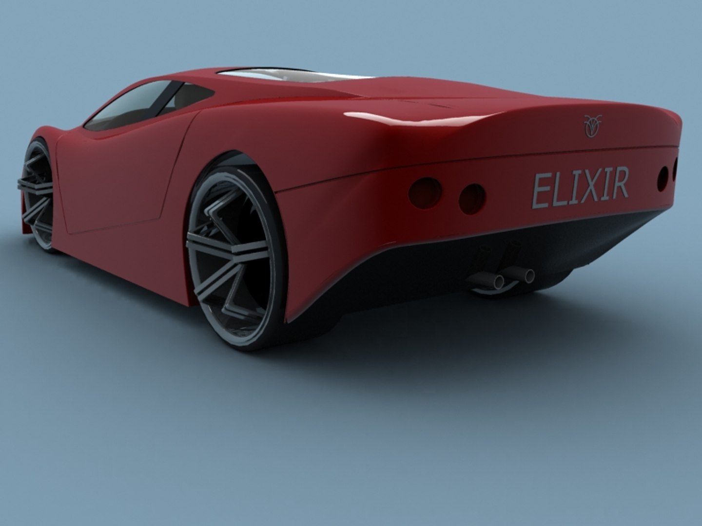 3d Model Concept Car