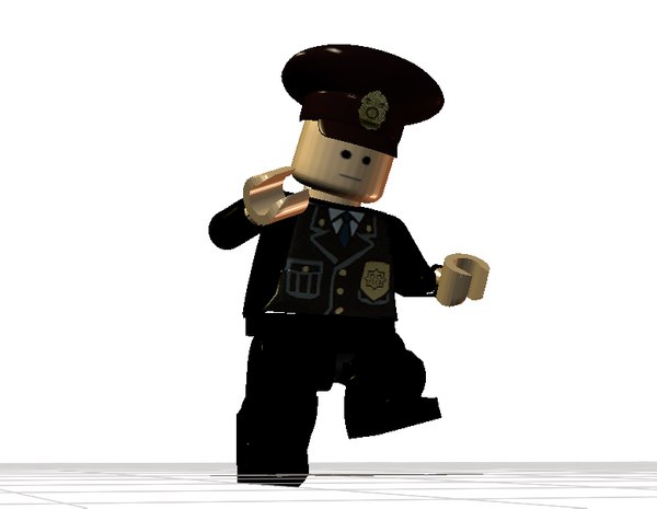 3d poser 7 police