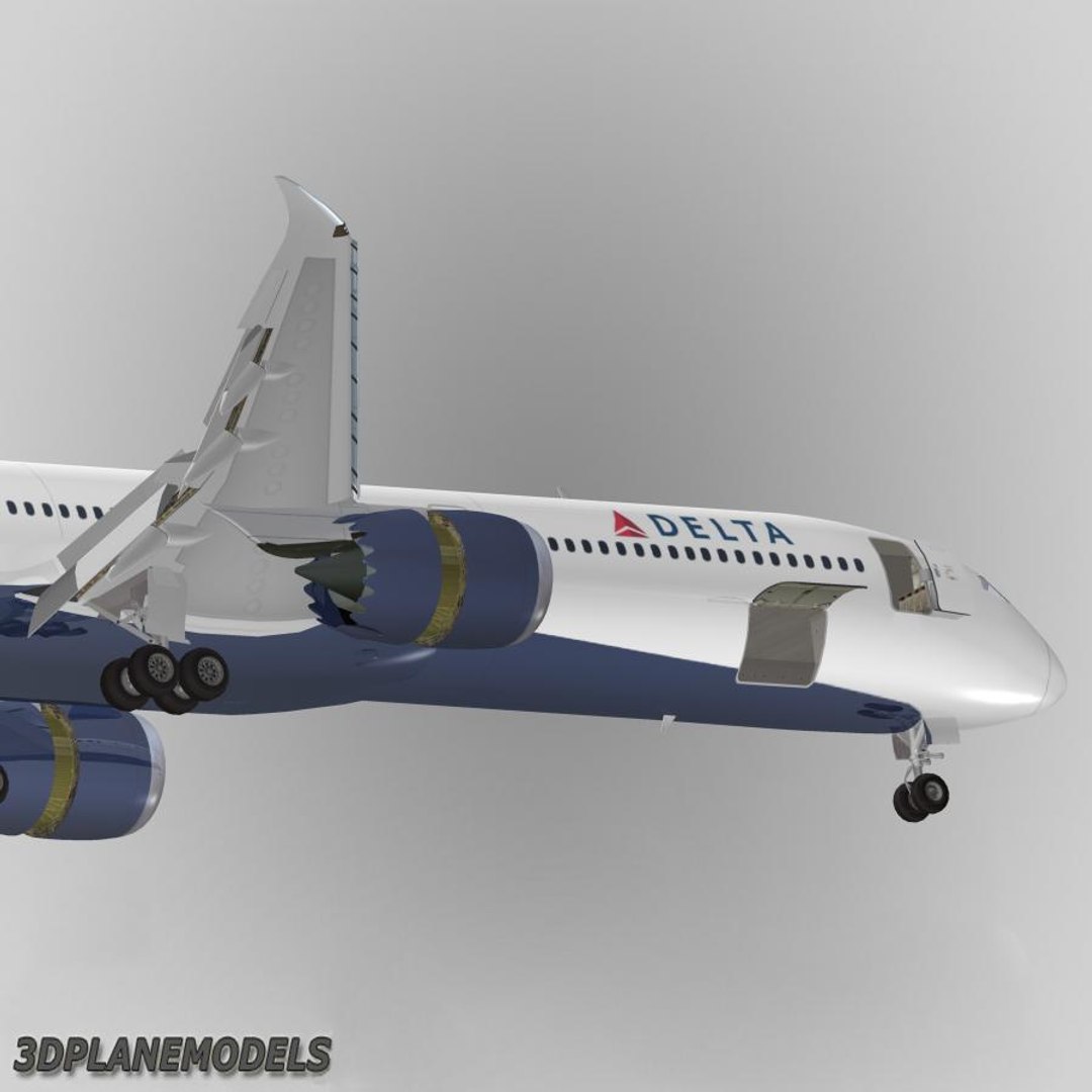 B787-10 Delta Air Lines 3d 3ds