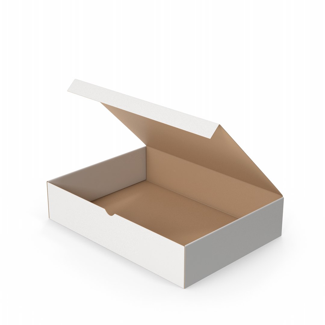 3D Box Package Opened Model - TurboSquid 1885617