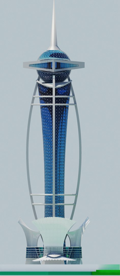 3d model tower
