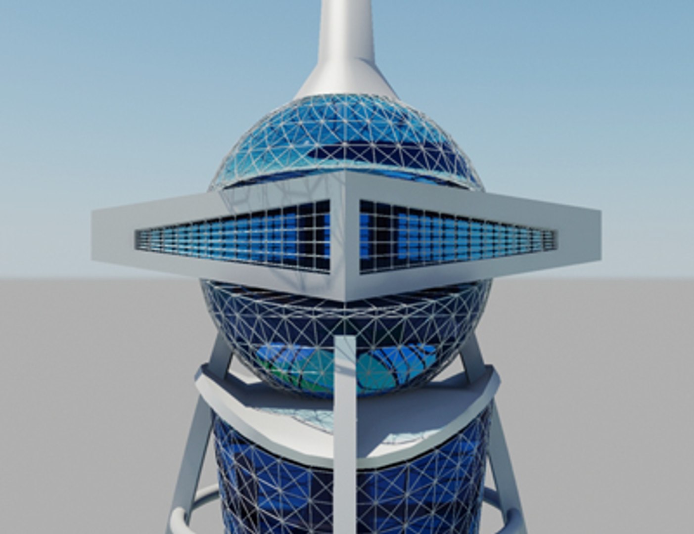 3d model tower
