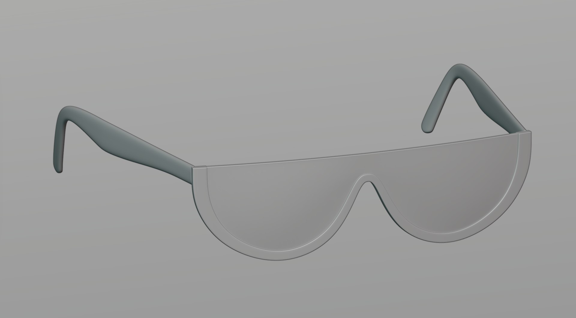 Half-frame Glasses 3D Model - TurboSquid 1809766