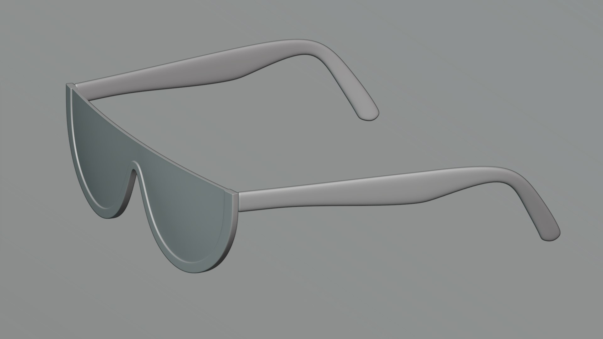 Half-frame Glasses 3D Model - TurboSquid 1809766
