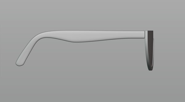 Half-frame glasses 3D model - TurboSquid 1809766