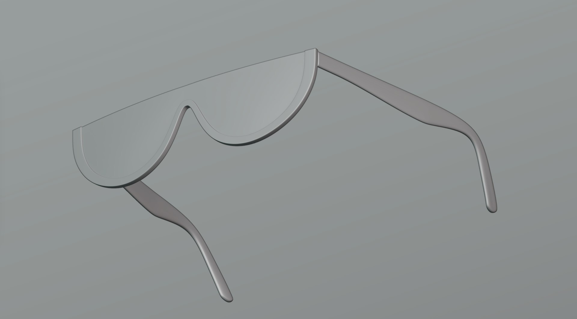 Half-frame Glasses 3D Model - TurboSquid 1809766