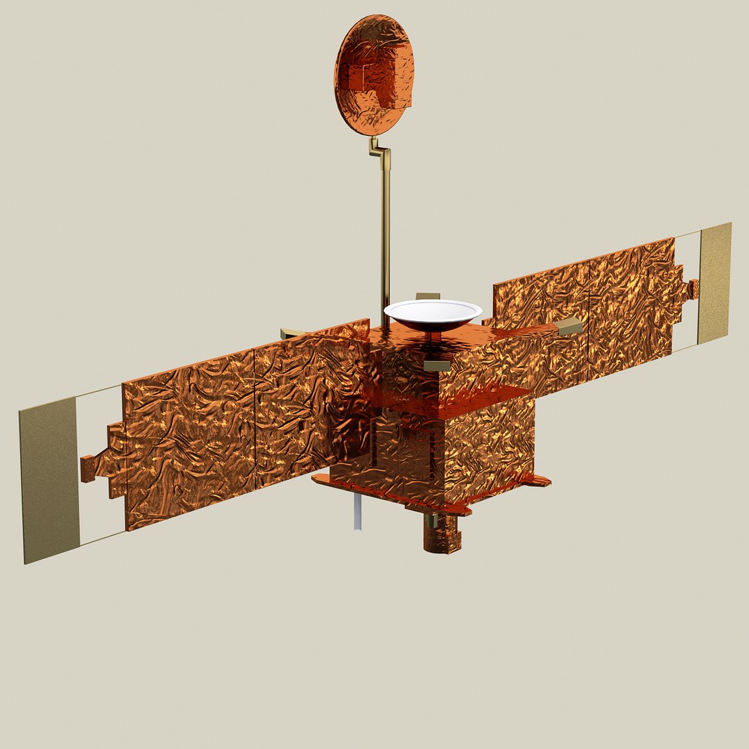 Mars Global Surveyor Satellite 3d Max