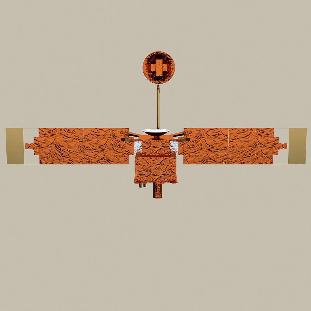 Mars Global Surveyor Satellite 3d Max