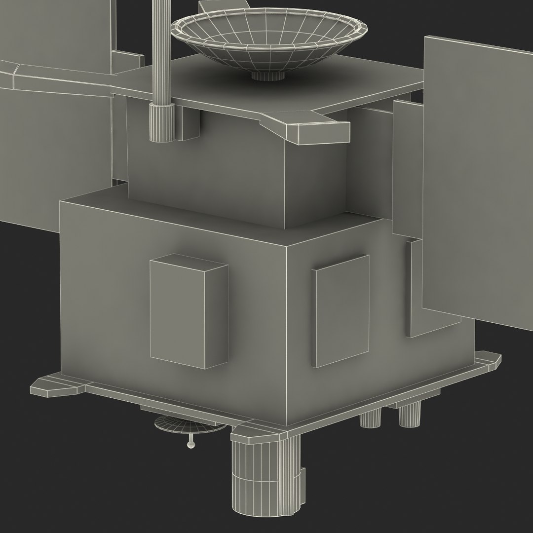 Mars Global Surveyor Satellite 3d Max