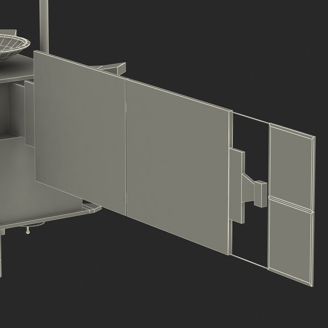 Mars Global Surveyor Satellite 3d Max