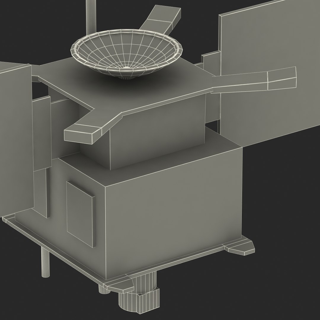 Mars Global Surveyor Satellite 3d Max