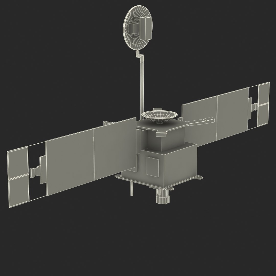 Mars Global Surveyor Satellite 3d Max