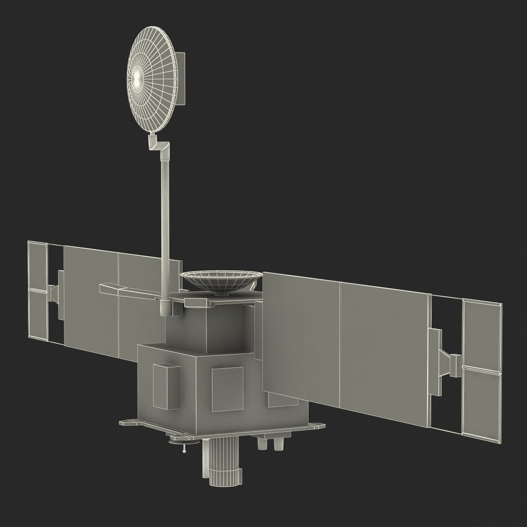 Mars Global Surveyor Satellite 3d Max