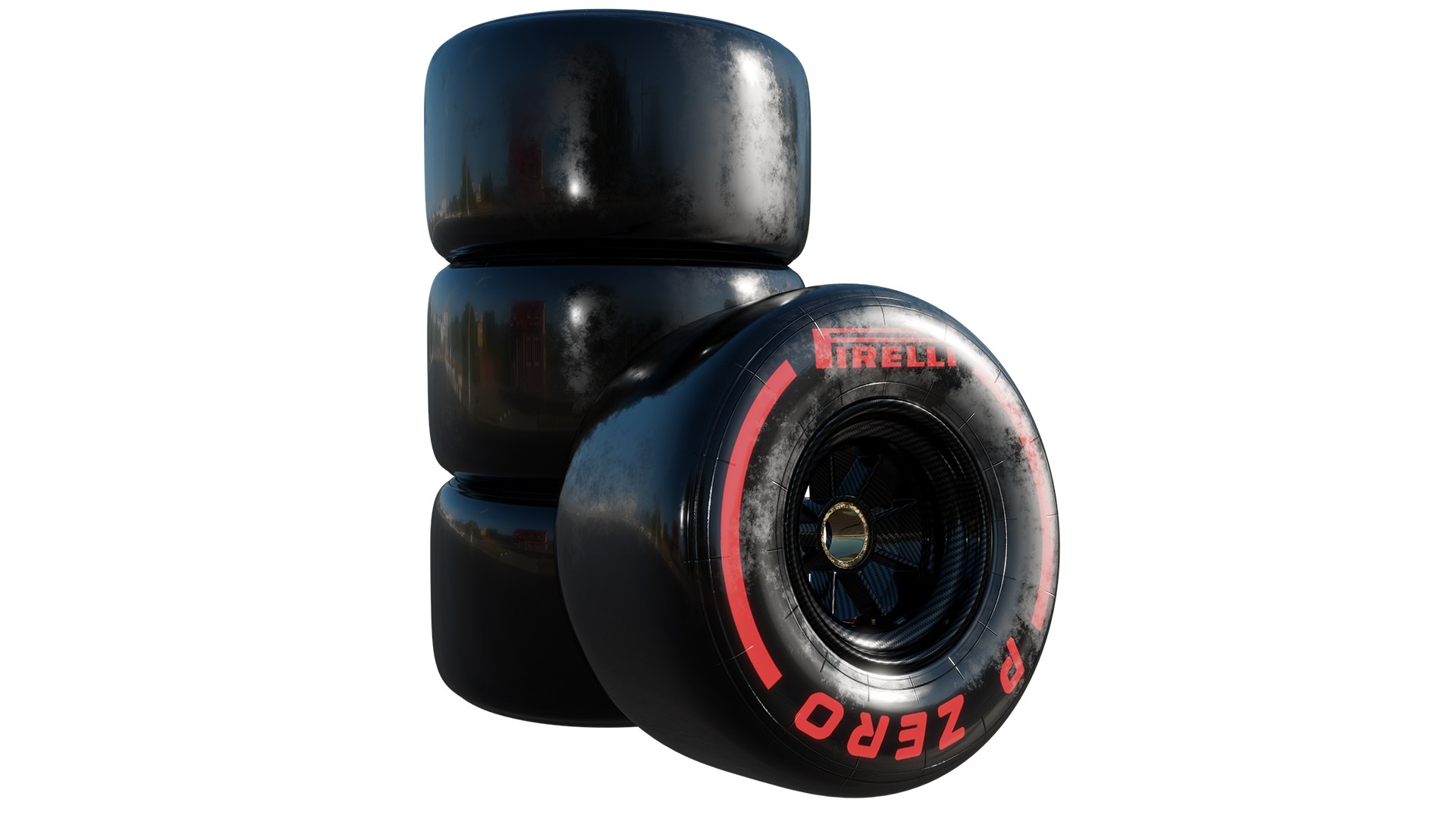 1 Pirelli Tyres 3D Model - TurboSquid 1692395