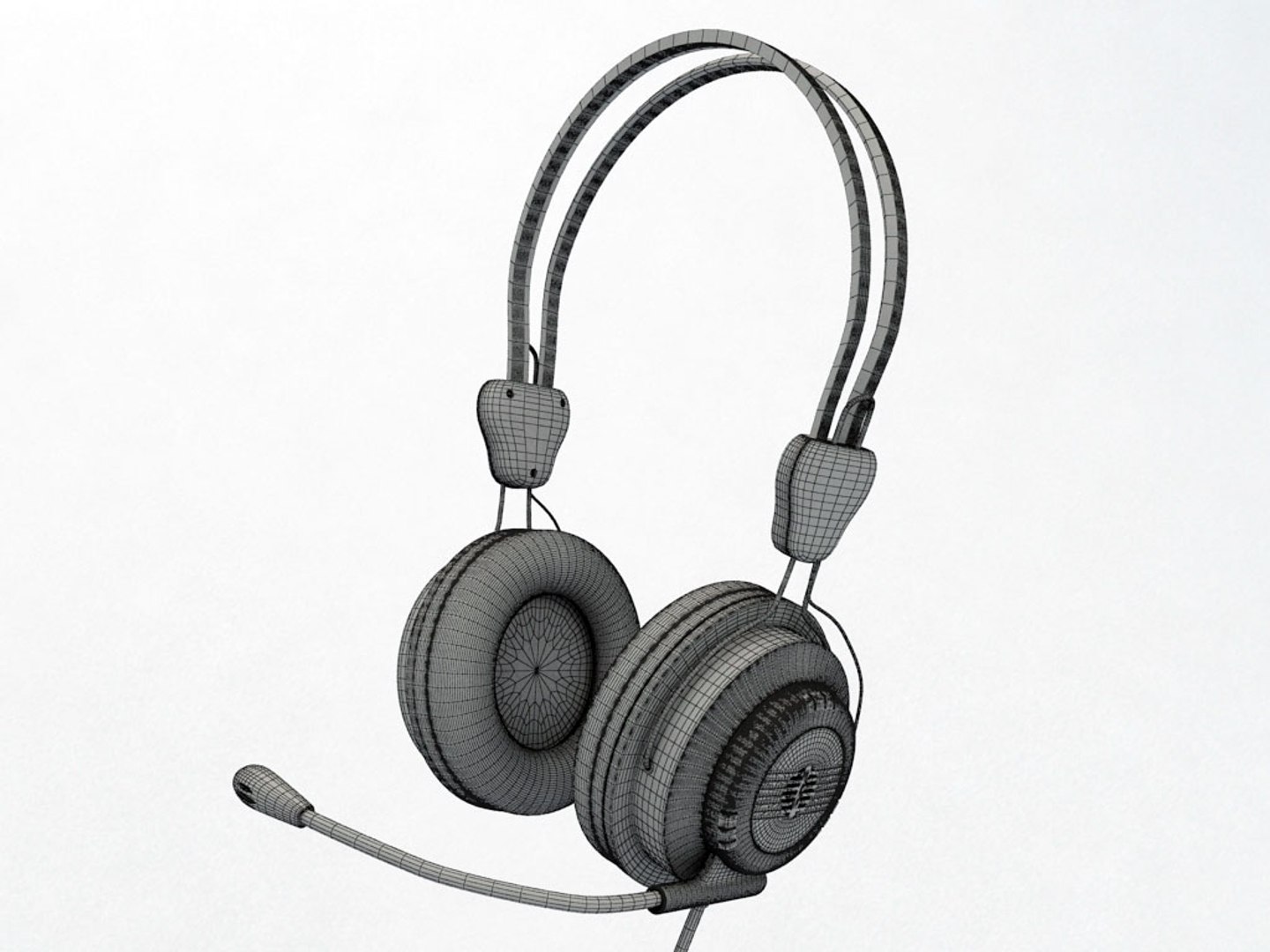 Computer Headset 3d Model
