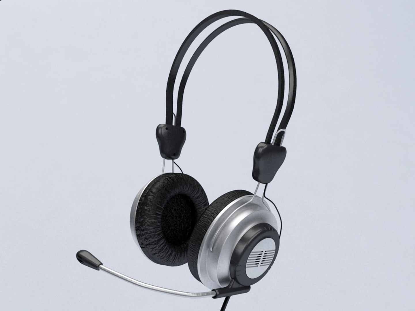 Computer Headset 3d Model