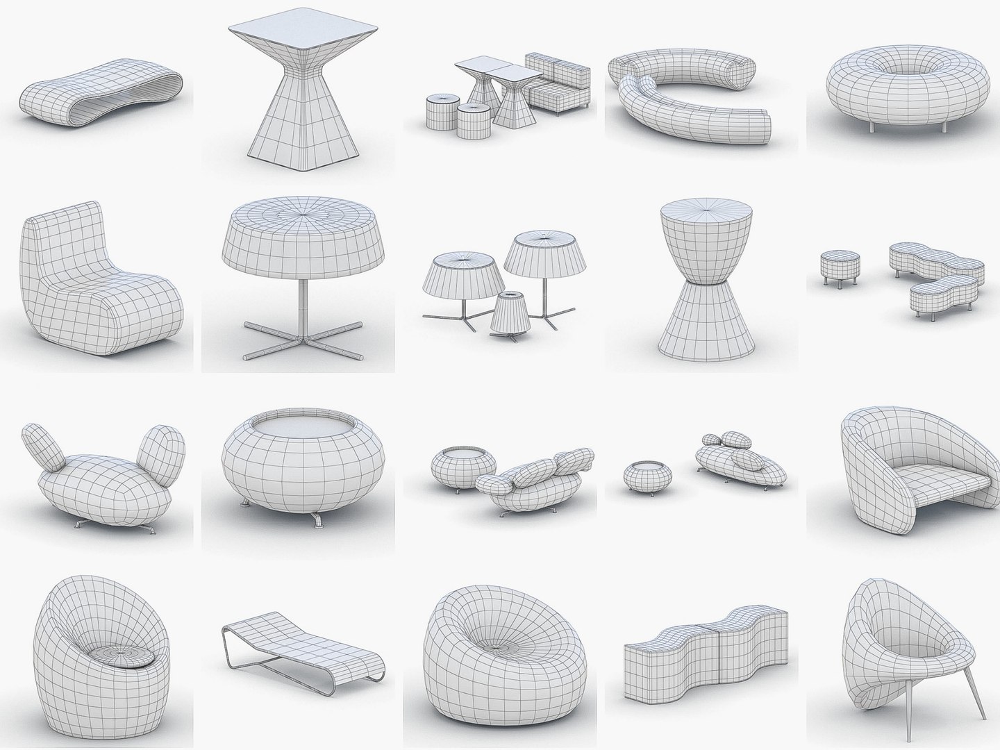 3D interior details elements - model - TurboSquid 1219409