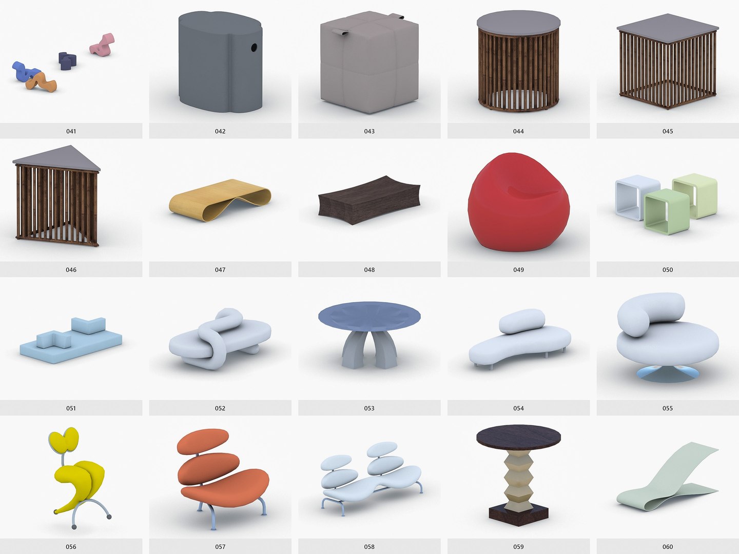 3D interior details elements - model - TurboSquid 1219409