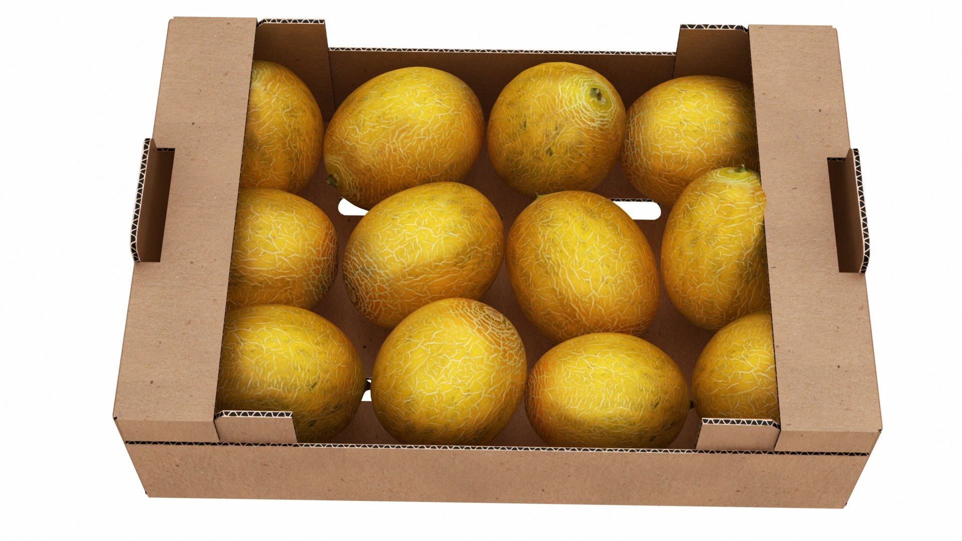 Fruit cardboard box withs 3D - TurboSquid 1542573