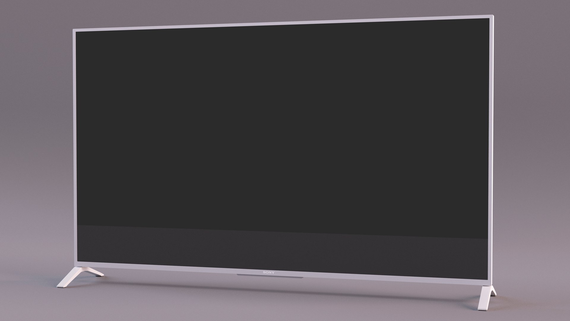 3D Model Sony 4K Ultra HD Smart LED TV - TurboSquid 2149016