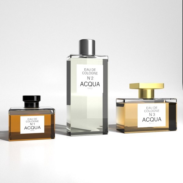 3D model perfume cologne bottles - TurboSquid 1471986
