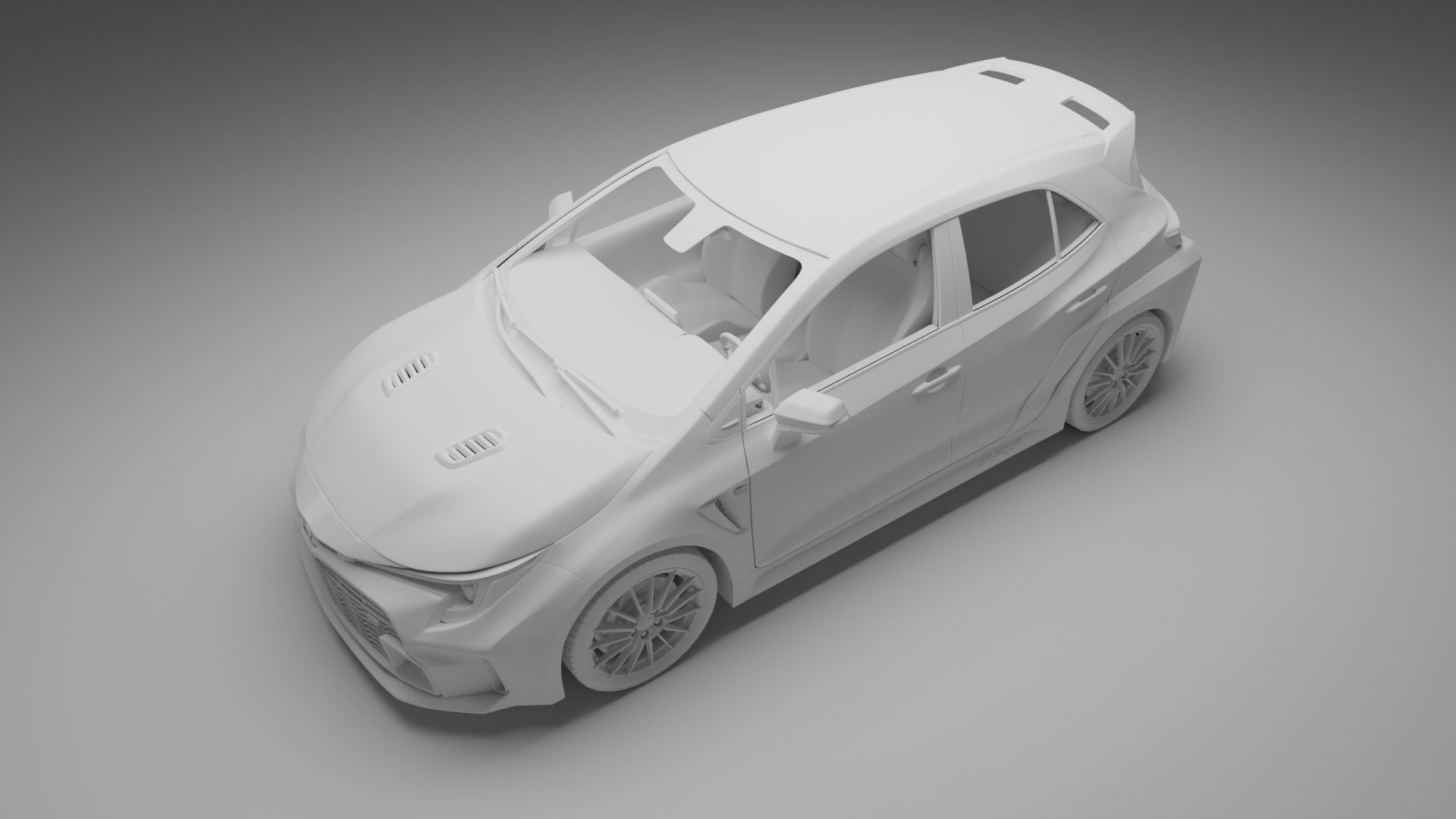 TOYOTA COROLLA GR CIRCUIT EDITION Model - TurboSquid 2343202