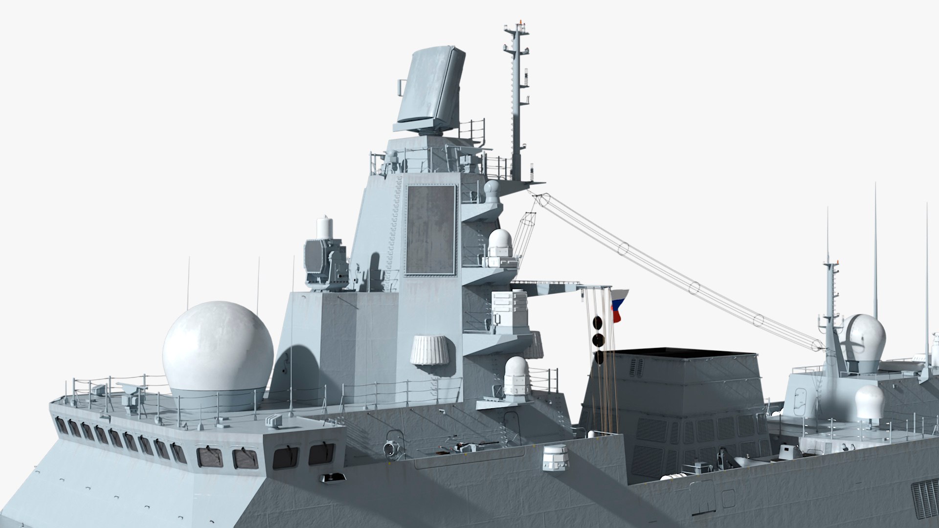 Advanced Naval Frigate Project 22350 3D Model - TurboSquid 2386391