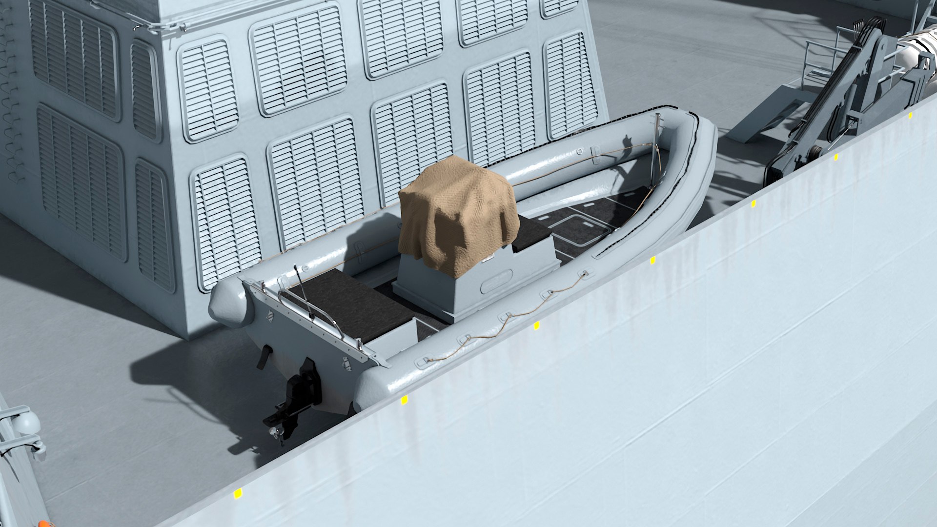 Advanced Naval Frigate Project 22350 3D Model - TurboSquid 2386391