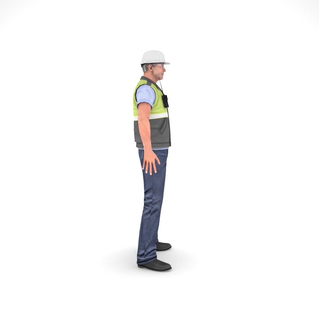 Civil Engineer - 1 3D Model - TurboSquid 1342625