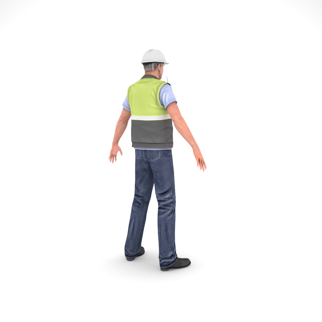 Civil Engineer - 1 3D Model - TurboSquid 1342625