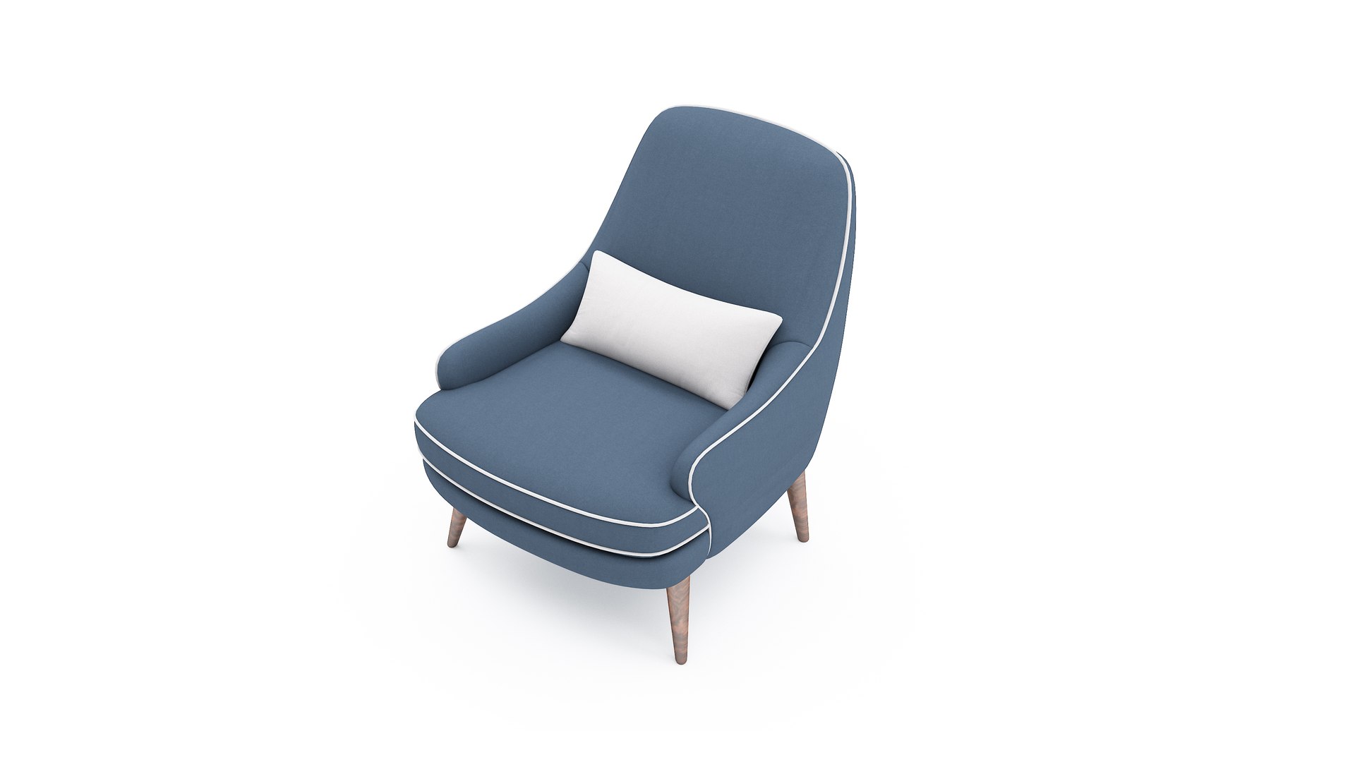 3D Model Fabric Chair Glen A - TurboSquid 2306621