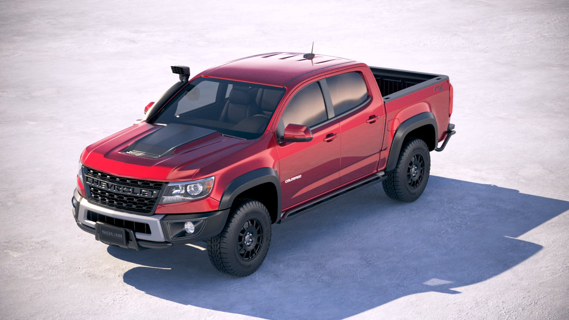 3D Chevrolet Colorado Zr2 - TurboSquid 1330180