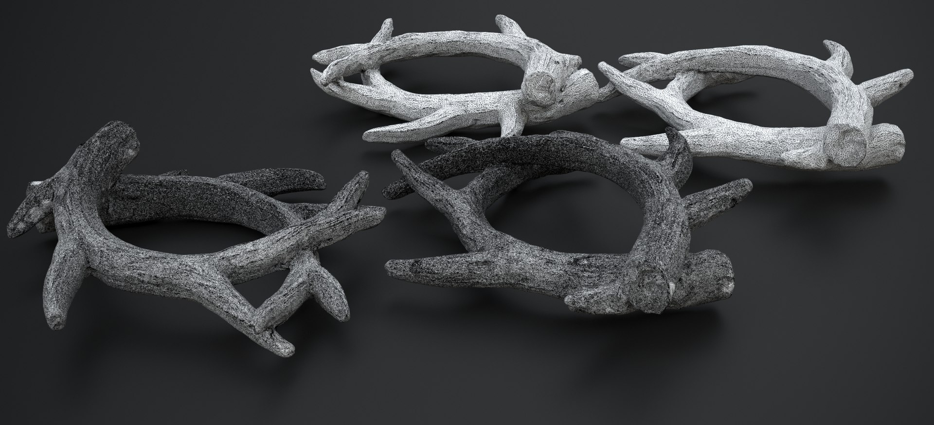 3D model REINDEER ANTLERS 2022 RAW - TurboSquid 1993236