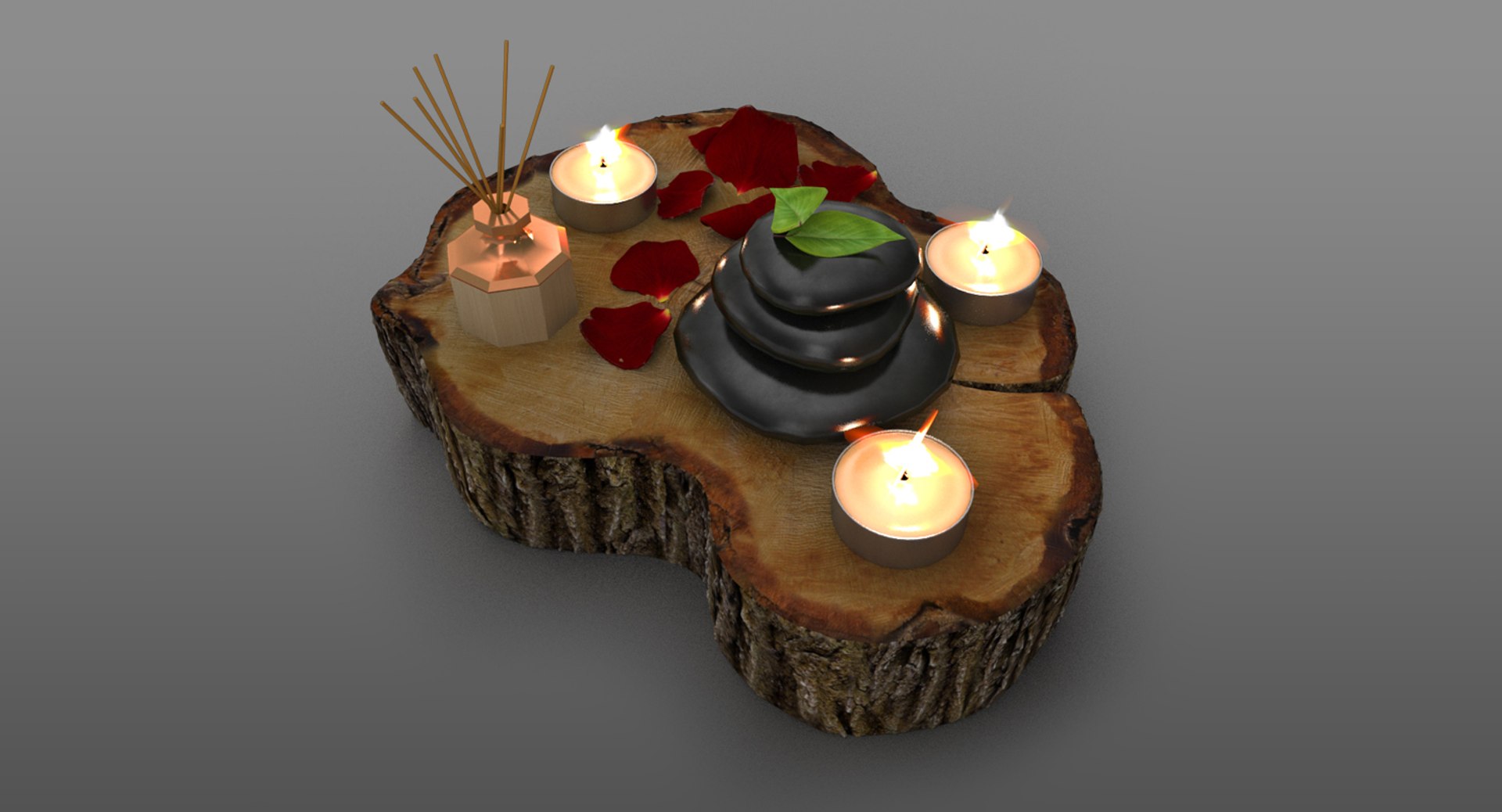 3D Model Spa Massage Decoration | 1147959 | TurboSquid