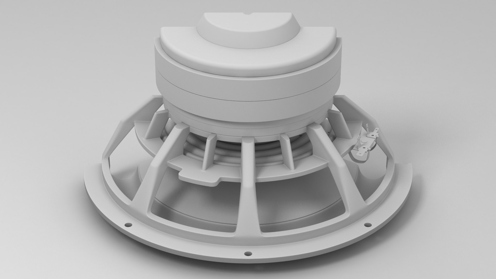 Peerless Subwoofer Cross Section 3D Model - TurboSquid 2026903