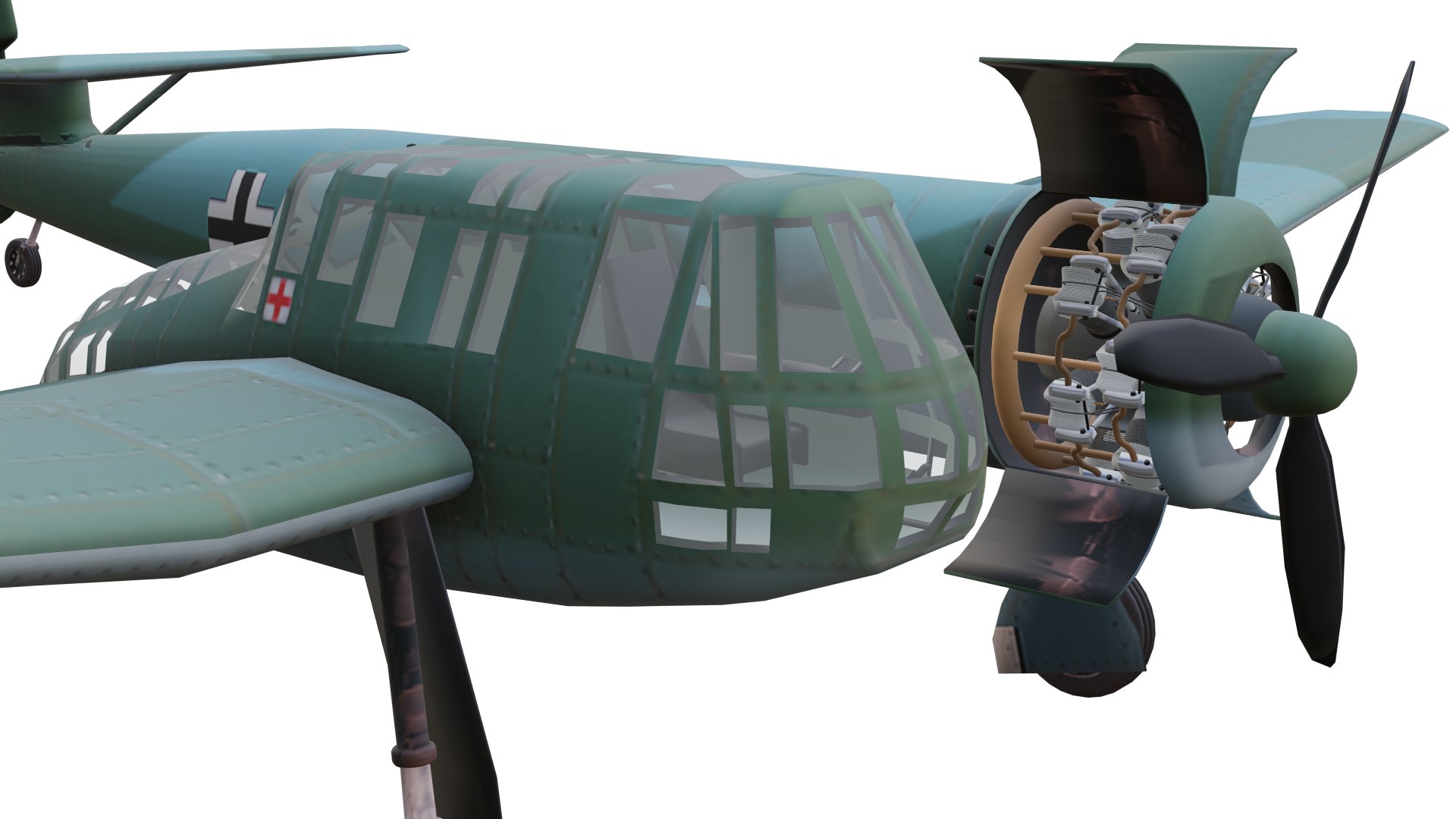 3D Blohm And Voss BV 141 - TurboSquid 2340445