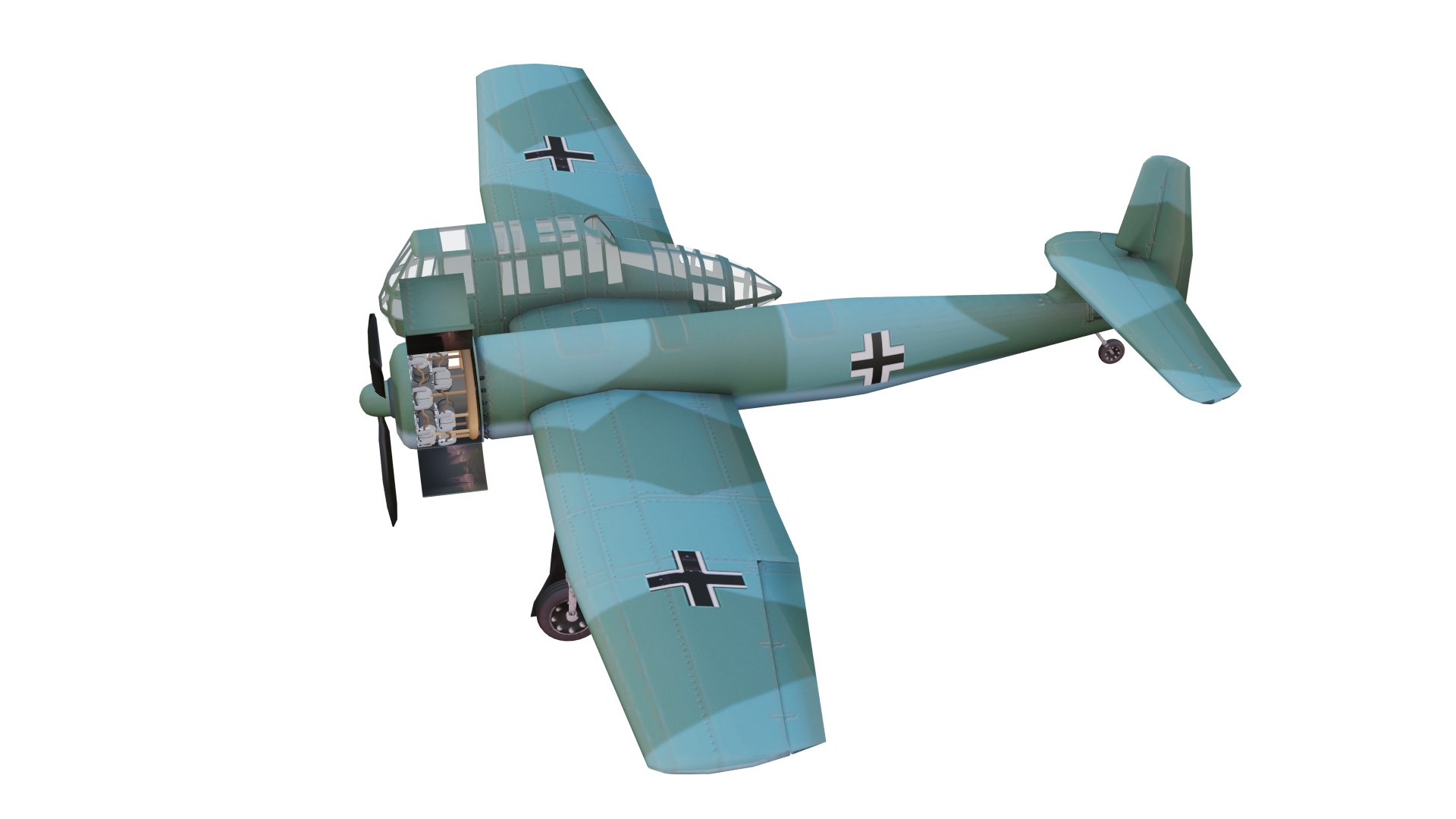 3D Blohm And Voss BV 141 - TurboSquid 2340445